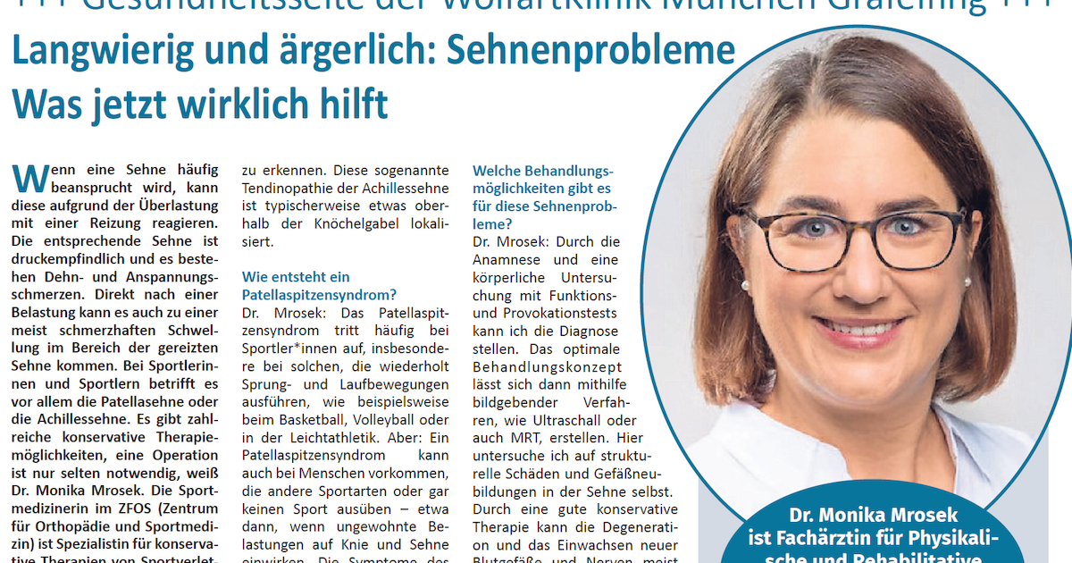 Langwierig und ärgerlich: Sehnenprobleme Was jetzt wirklich hilft - Die ...